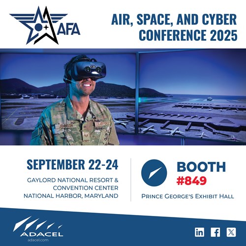 Adacel Showcases Next-Generation Combat-Focused ATC Training at AFA's ...